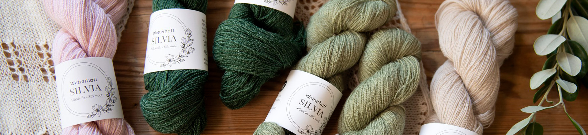 Silvia silkkivillalangat | Wetterhoff verkkokauppa